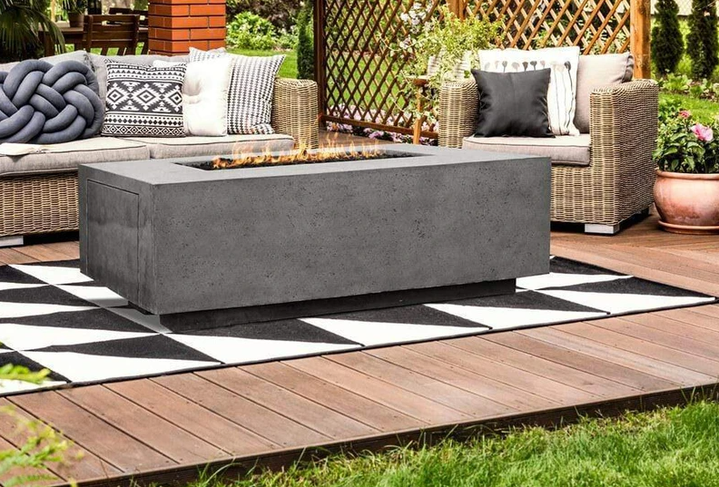 Buy Precast Concrete Fire Pits Online | Diamond Fire Glass